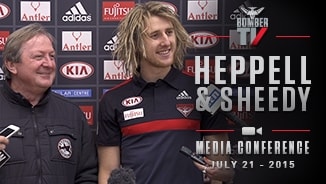 Heppell reaches milestone