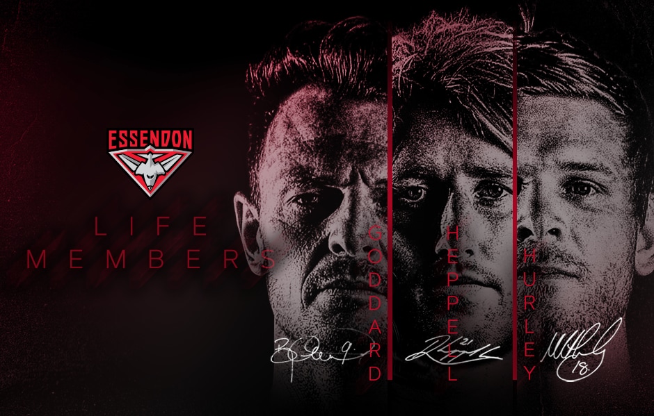 Three new Life Members