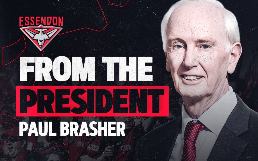 Brasher declares ‘new chapter’ in Essendon history