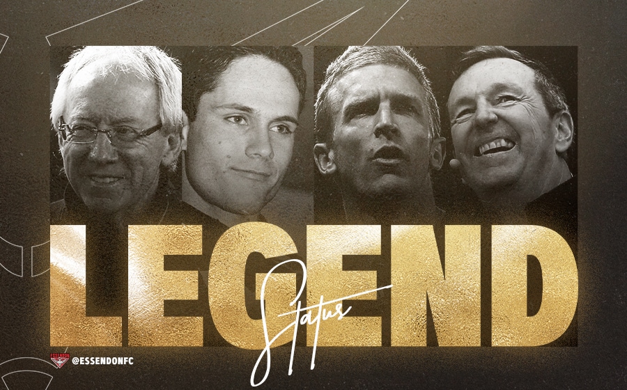 Essendon Hall of Fame: Four elevated to Legend status