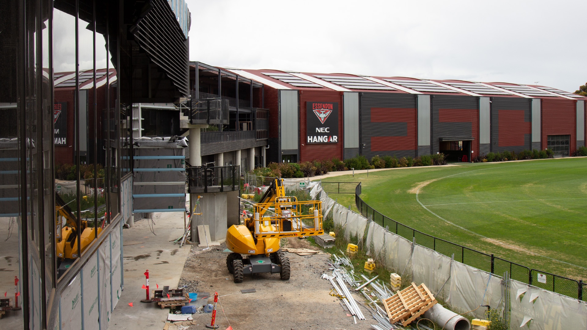 NEC Hangar expansion: A facility for all