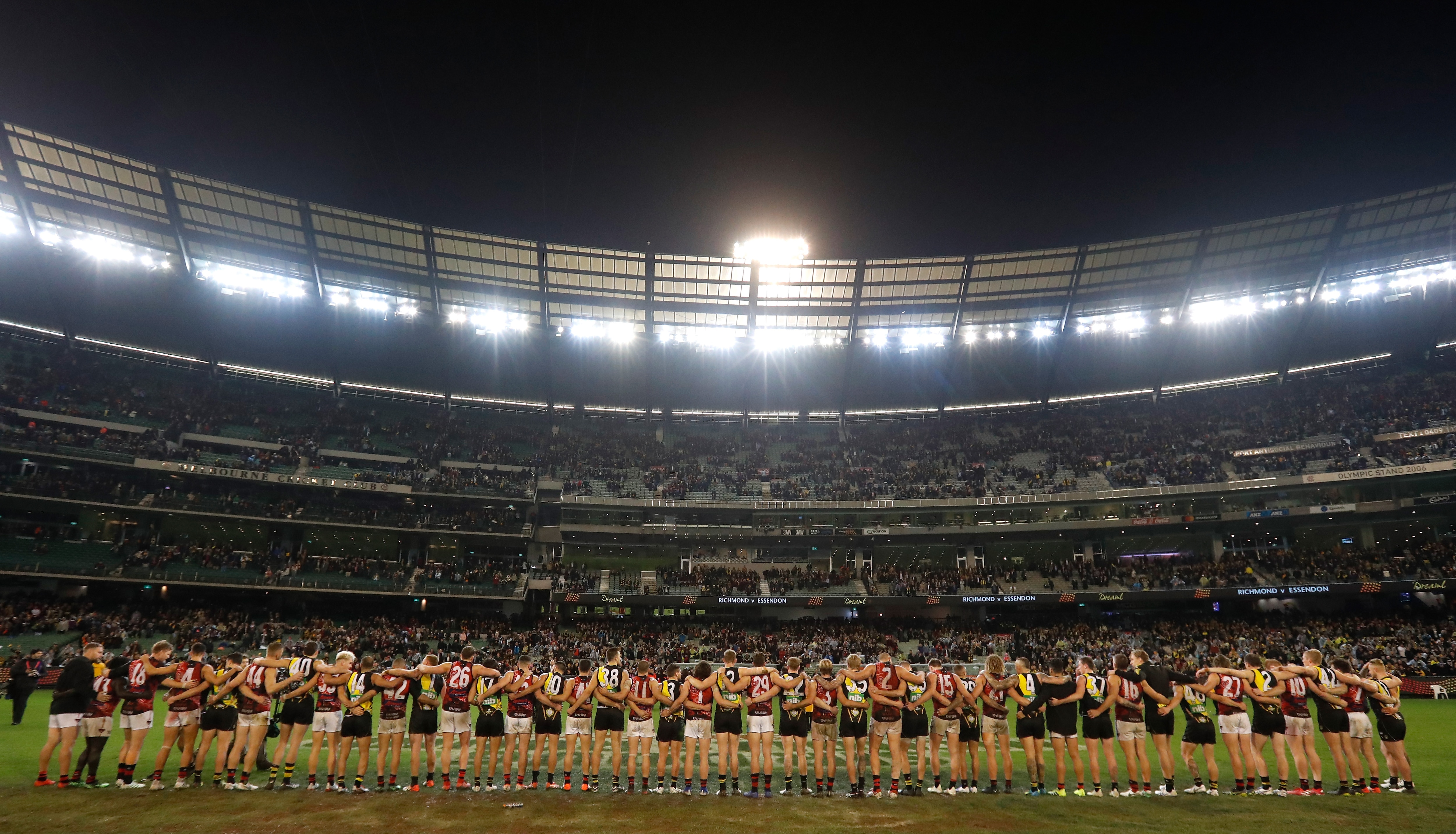 Member info: Dreamtime at the 'G becomes fully ticketed match