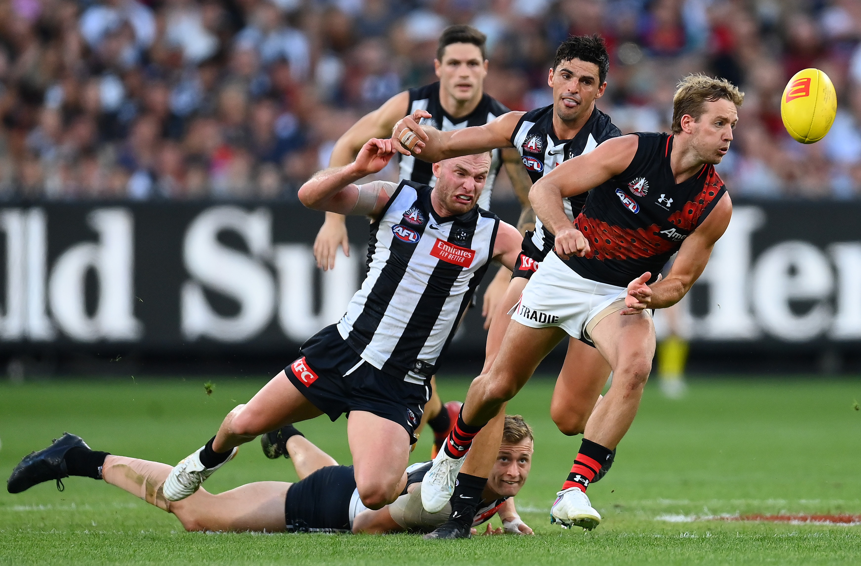 Collingwood clash deemed fully ticketed match