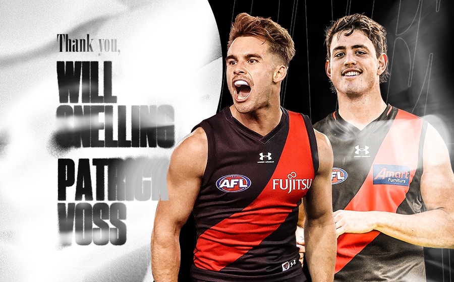 Essendon announce further list changes