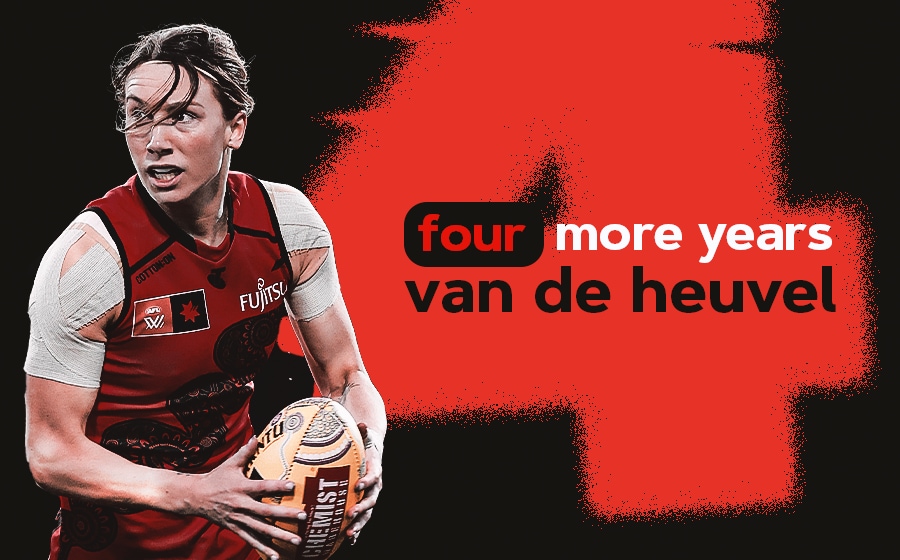 Van De Heuvel signs on for four more