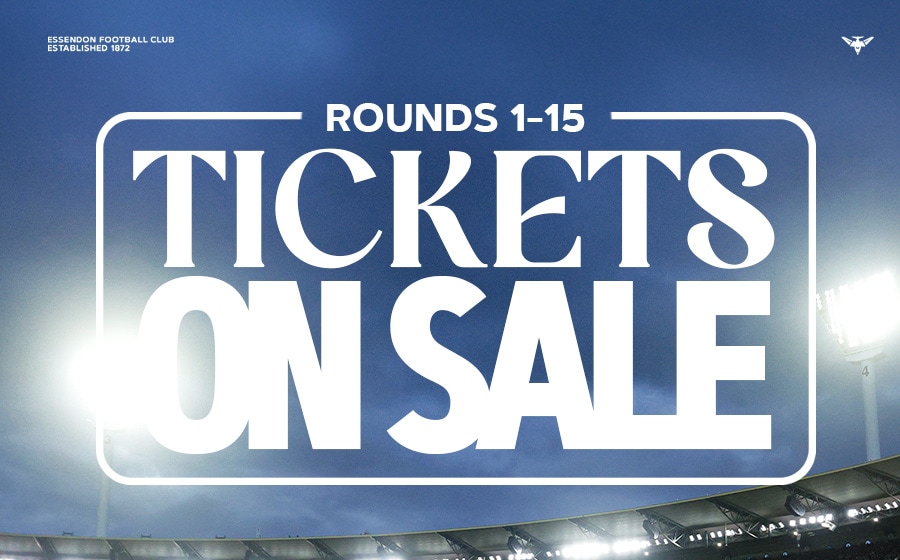 MEMBERS: Rounds 1-15 tickets on sale Tuesday