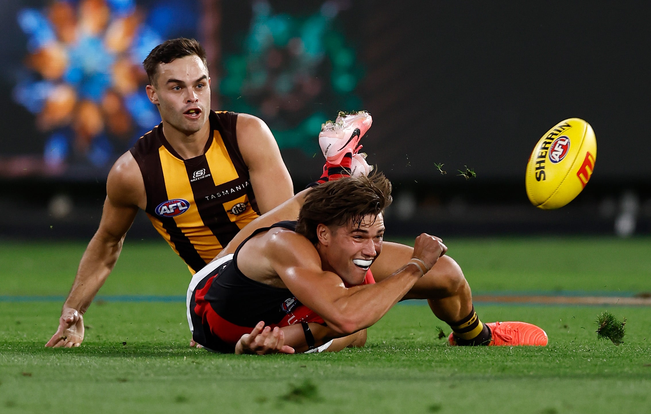 Match report: Hawks prove too strong, Bombers fight until the end
