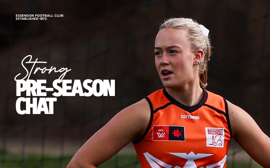 Fresh perspective, Strong on Essendon’s pre-season