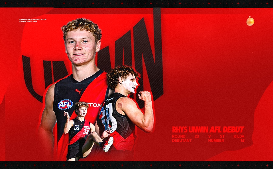 Unwin locked in for AFL debut