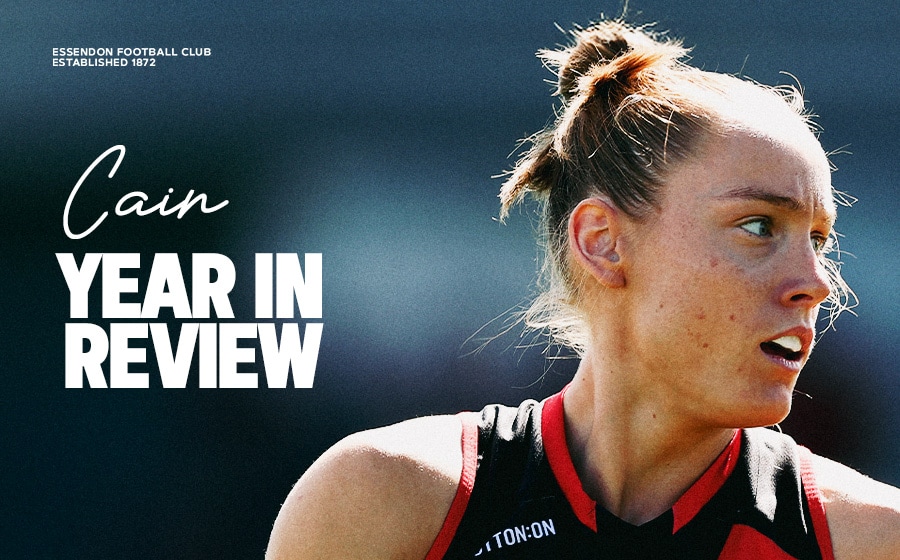 AFLW Year in Review: Co-captain Cain reflects on the season that was