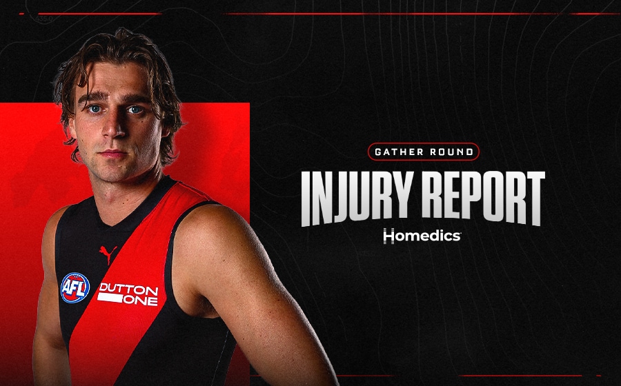 Injury news: Updates ahead of Gather Round