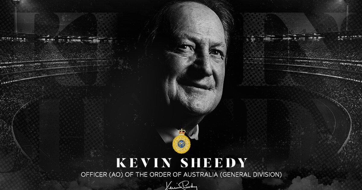 Sheedy named Officer of the Order of Australia