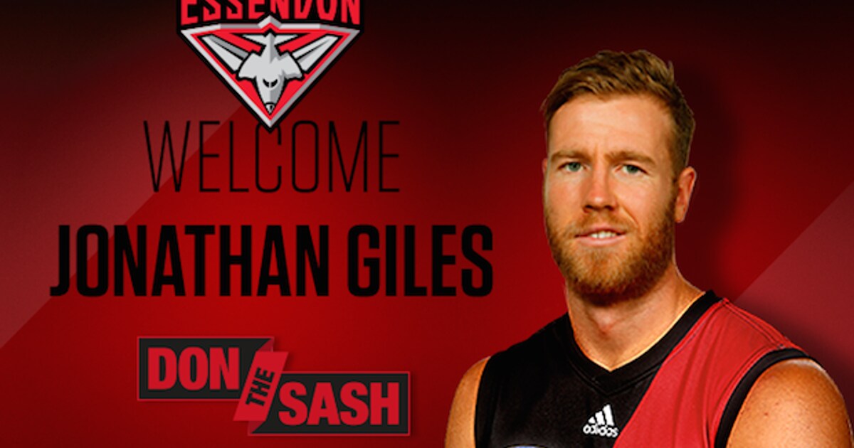 Giles nominates Essendon as new home
