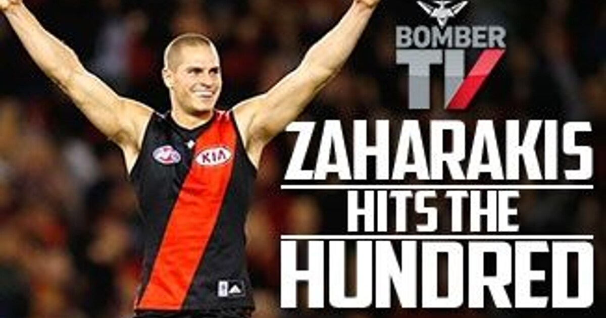 Zaharakis hits a hundred