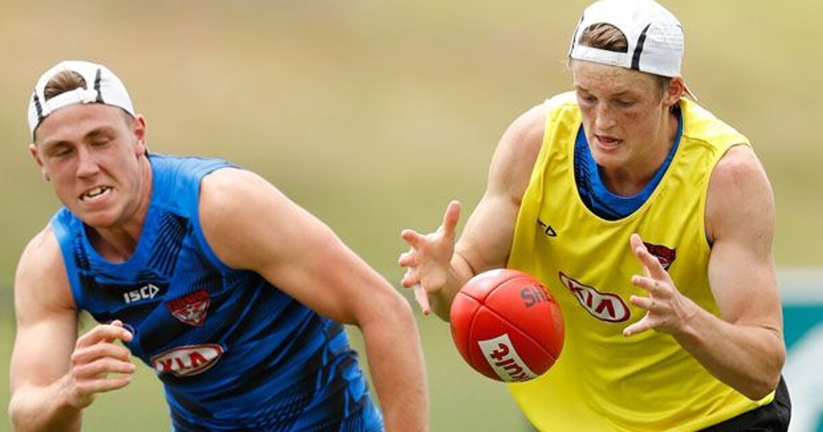 VFL squad v Footscray