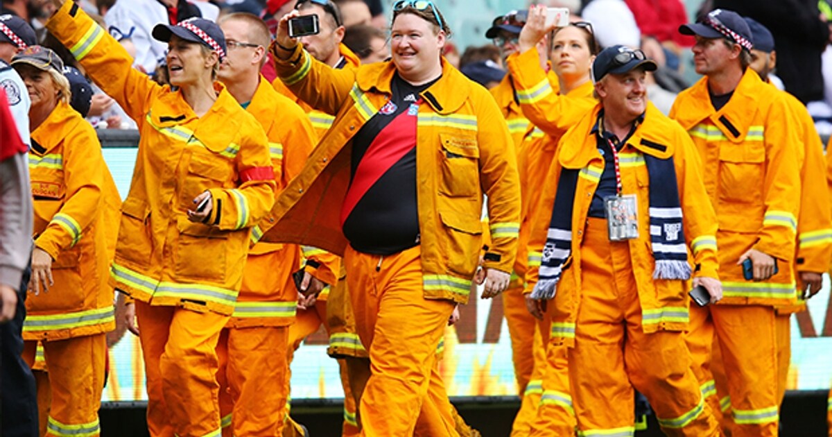 CFA pre-match ceremony