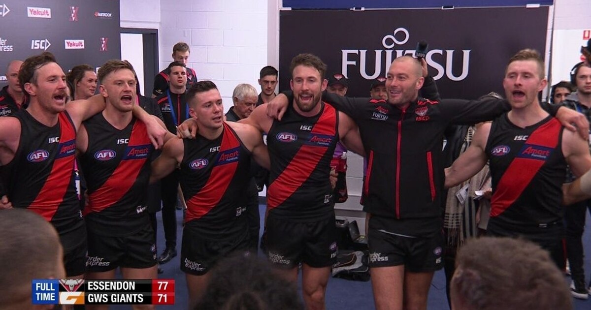 Team song: Essendon