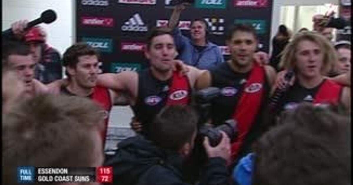 Team song: Essendon
