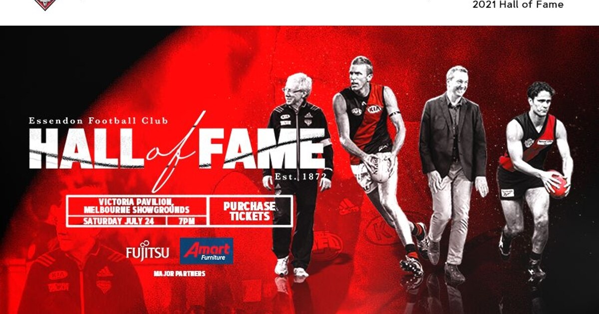 Tickets available for Hall of Fame event