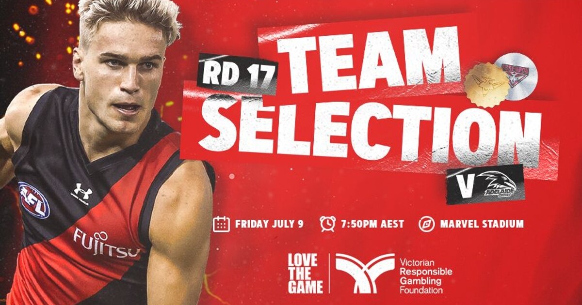 Team selection: Round 17