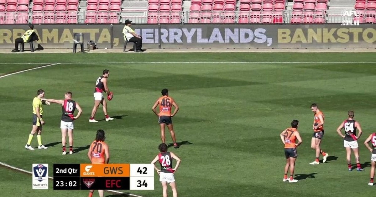 VFL Rd 20 | Alec Waterman highlights