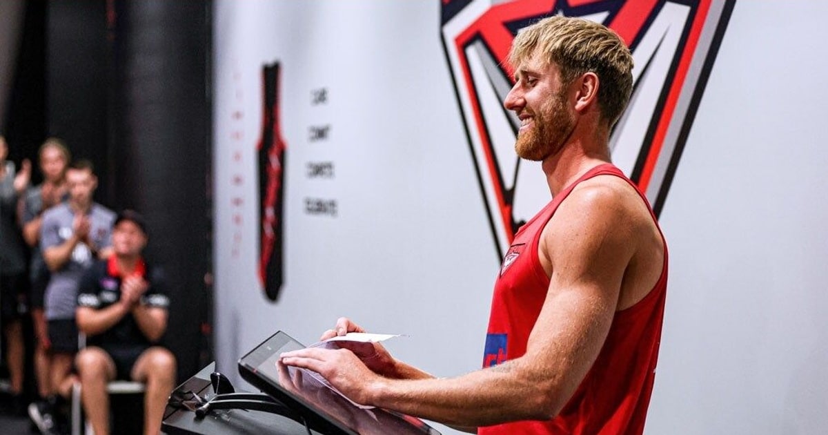 Heppell's final address as skipper