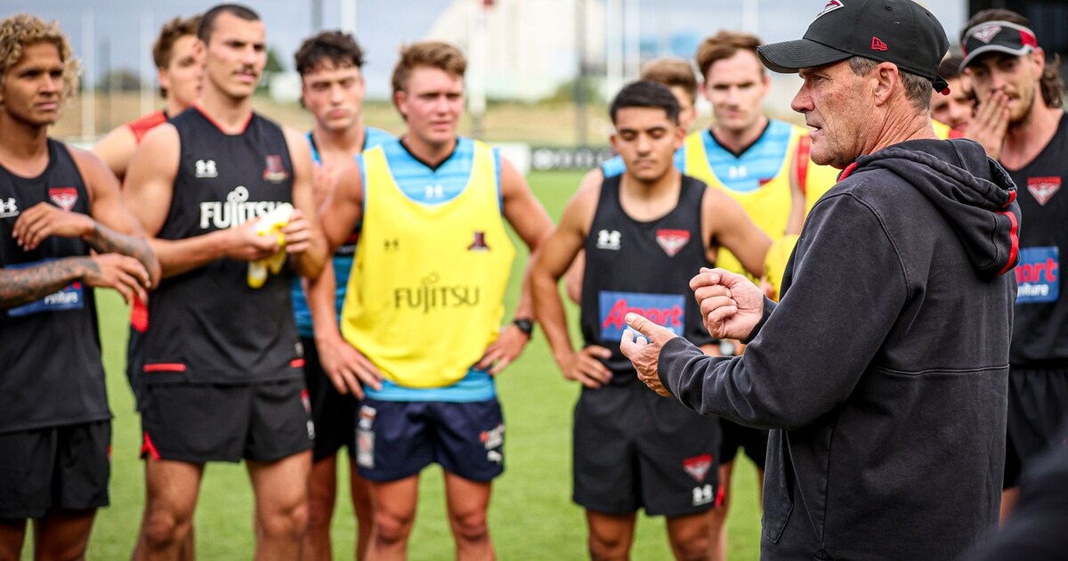 VFL: Practice match squad selection