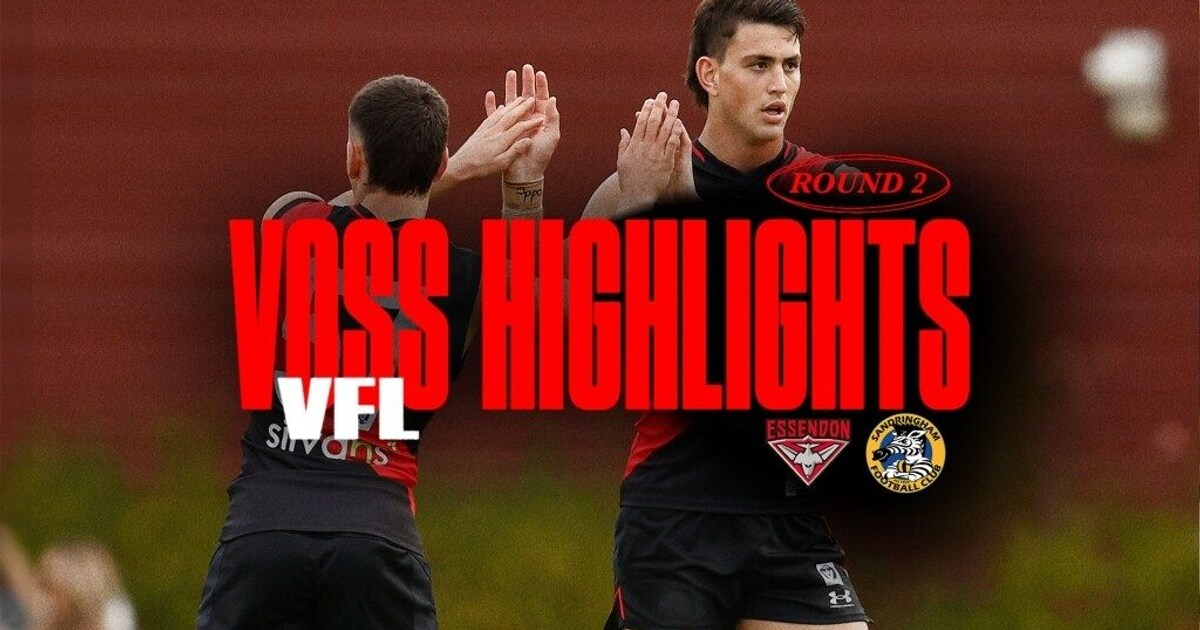 VFL Rd 2 | Pat Voss highlights