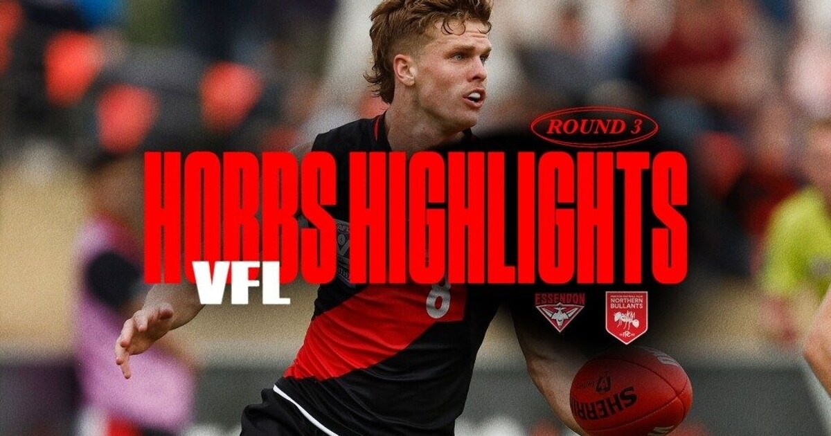 VFL Rd 3 | Ben Hobbs highlights