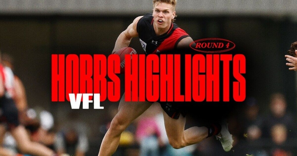 VFL Rd 4 | Ben Hobbs highlights