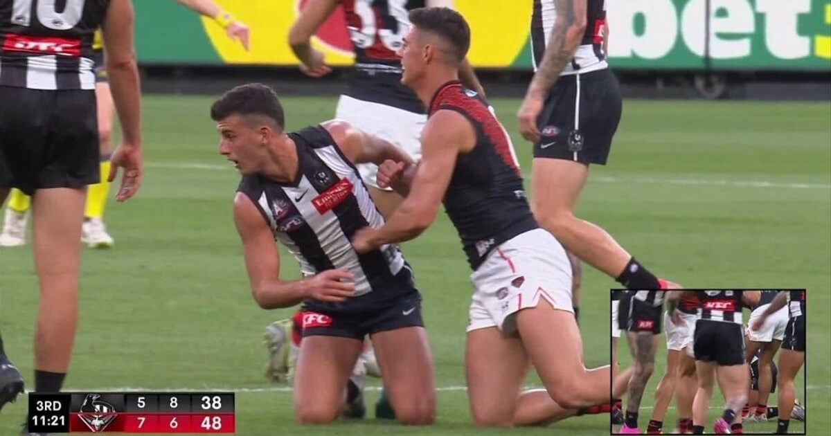 Rd 6 | Tensions rise after Caldwell contact downs Daicos