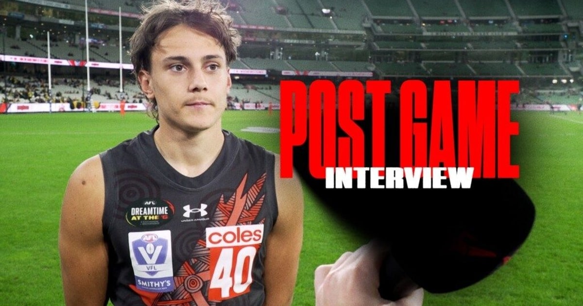 VFL Rd 9 | Wanganeen post-game.