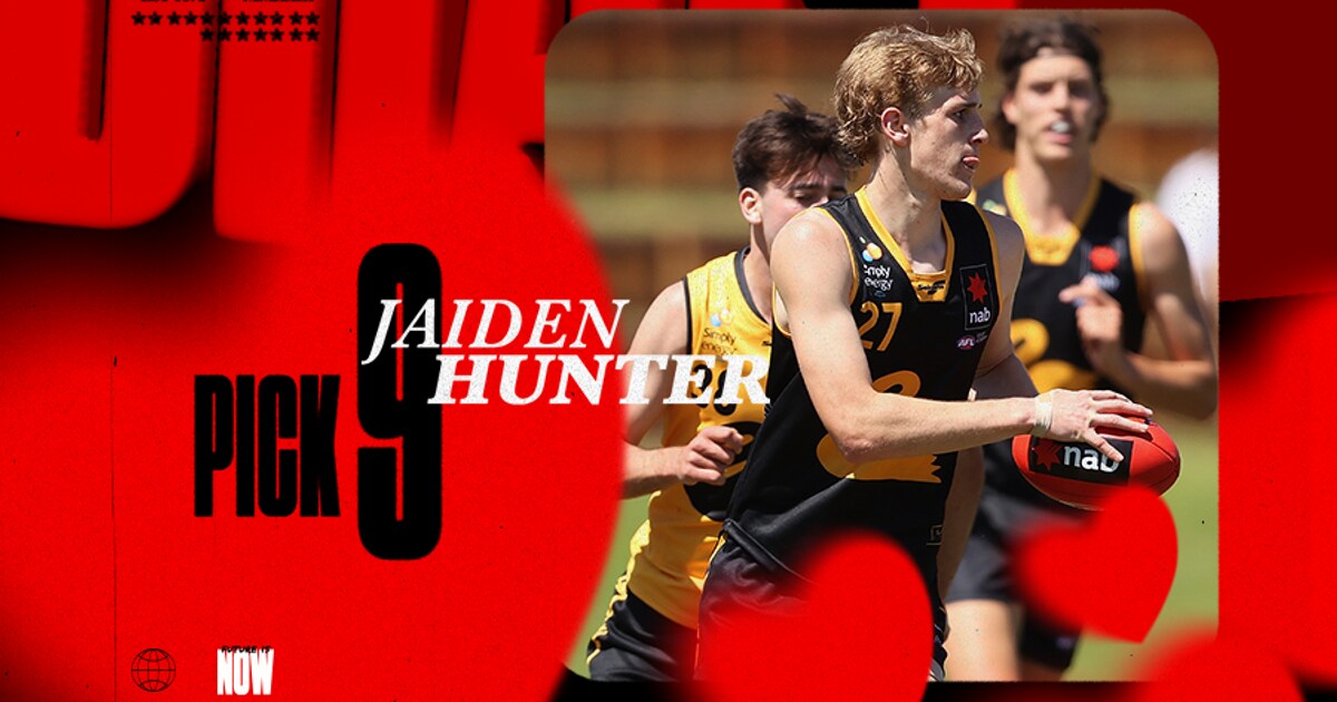 Jaiden Hunter joins the Dons