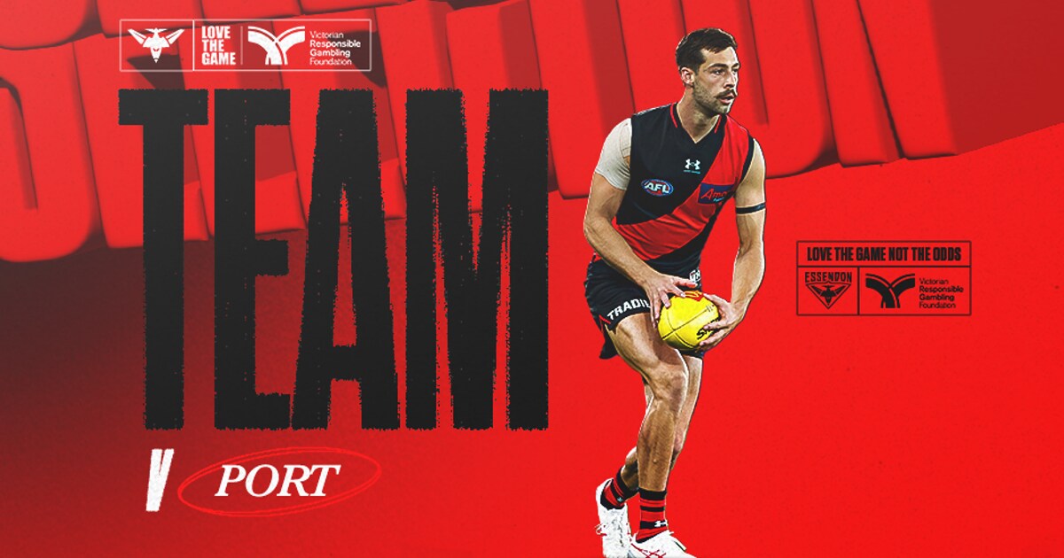Rd 16: Team selection v Port Adelaide