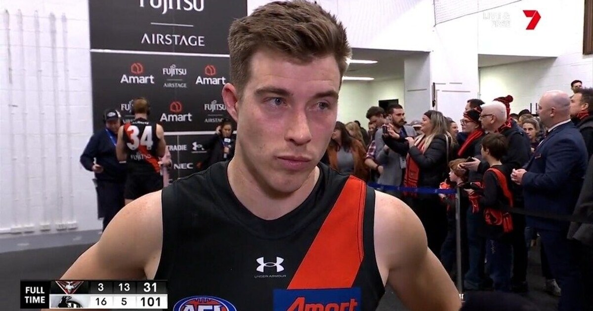 Rd 24 | Merrett post-game with Channel 7