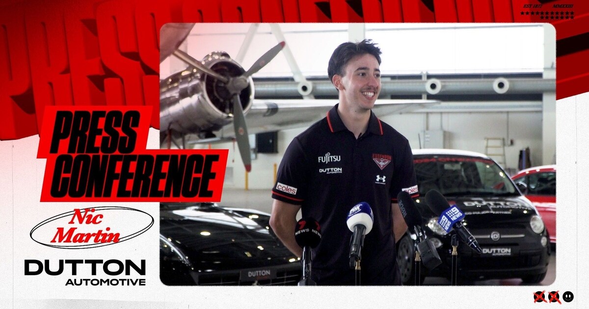 Media conference | Nic Martin