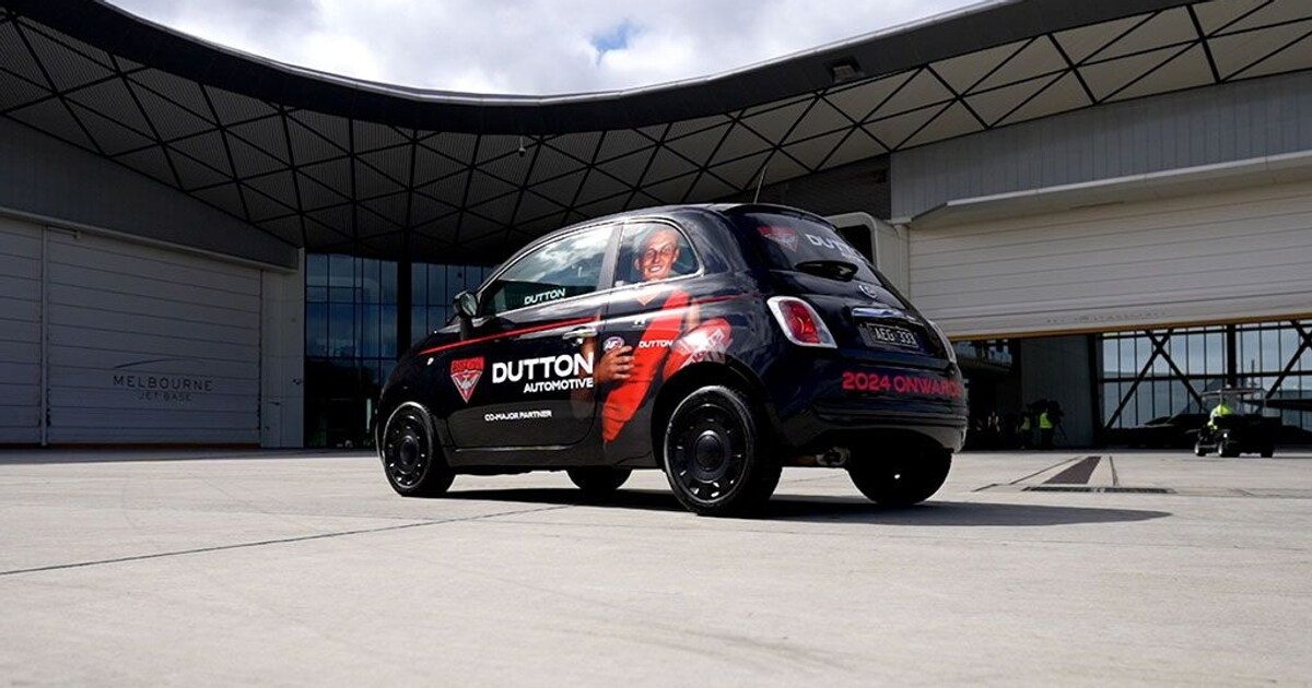 Essendon FC and Dutton Automotive partnership launch.