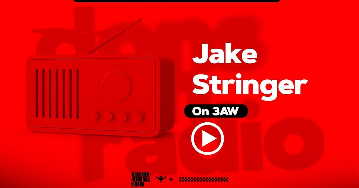 Dons on radio | Jake Stringer on 3AW