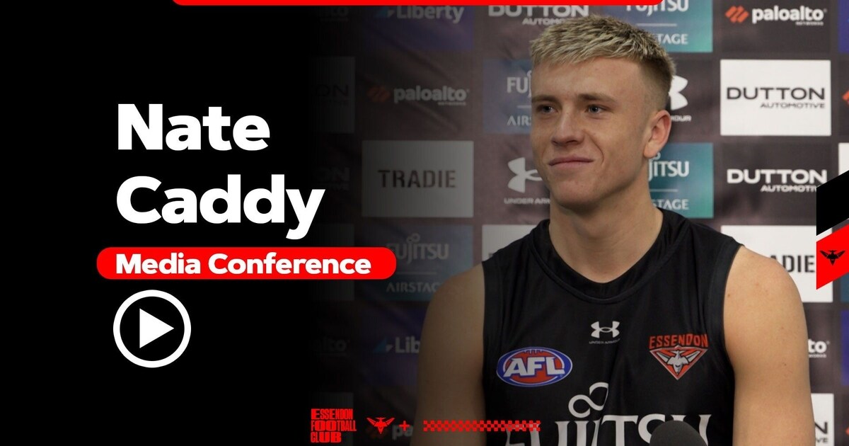 Media conference | Nate Caddy