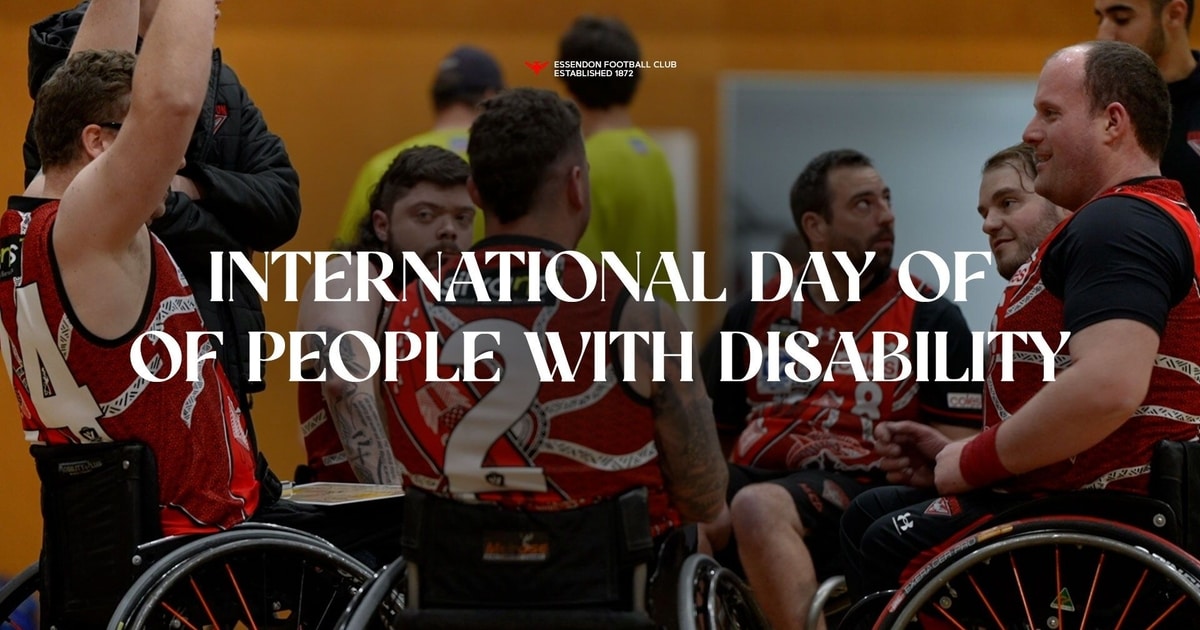 Dons celebrate International Day of People with Disability