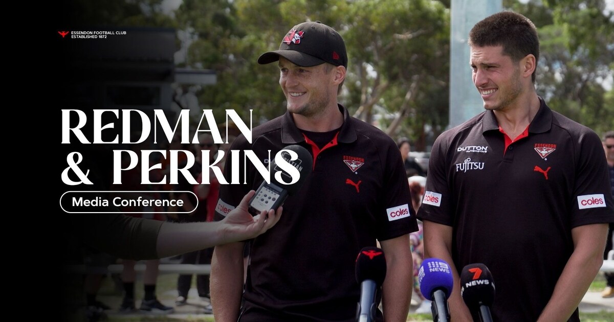 Redman & Perkins media conference | Pre-season