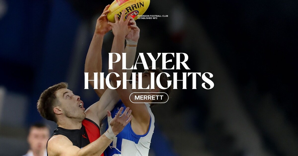 Rd 8 | Captain Merrett muscles his Dons home